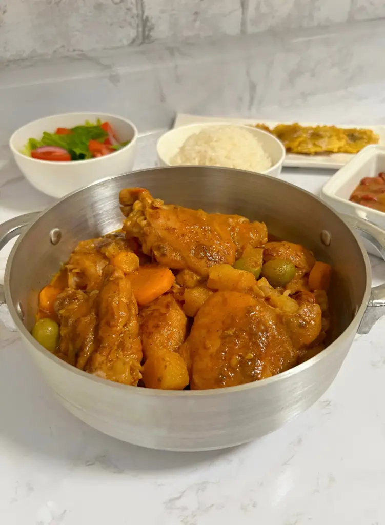 Pollo Guisado Recipe (Chicken Stew) - Made with Sazón