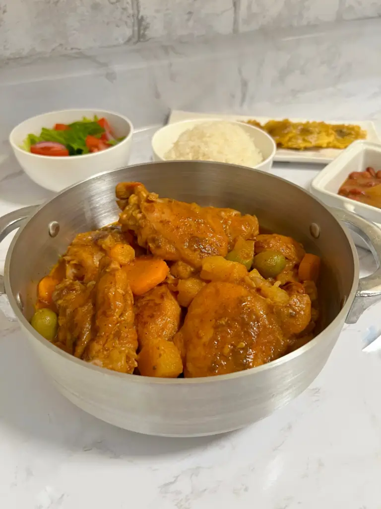 Pollo Guisado Recipe (Chicken Stew) - CurlsnPearlsss