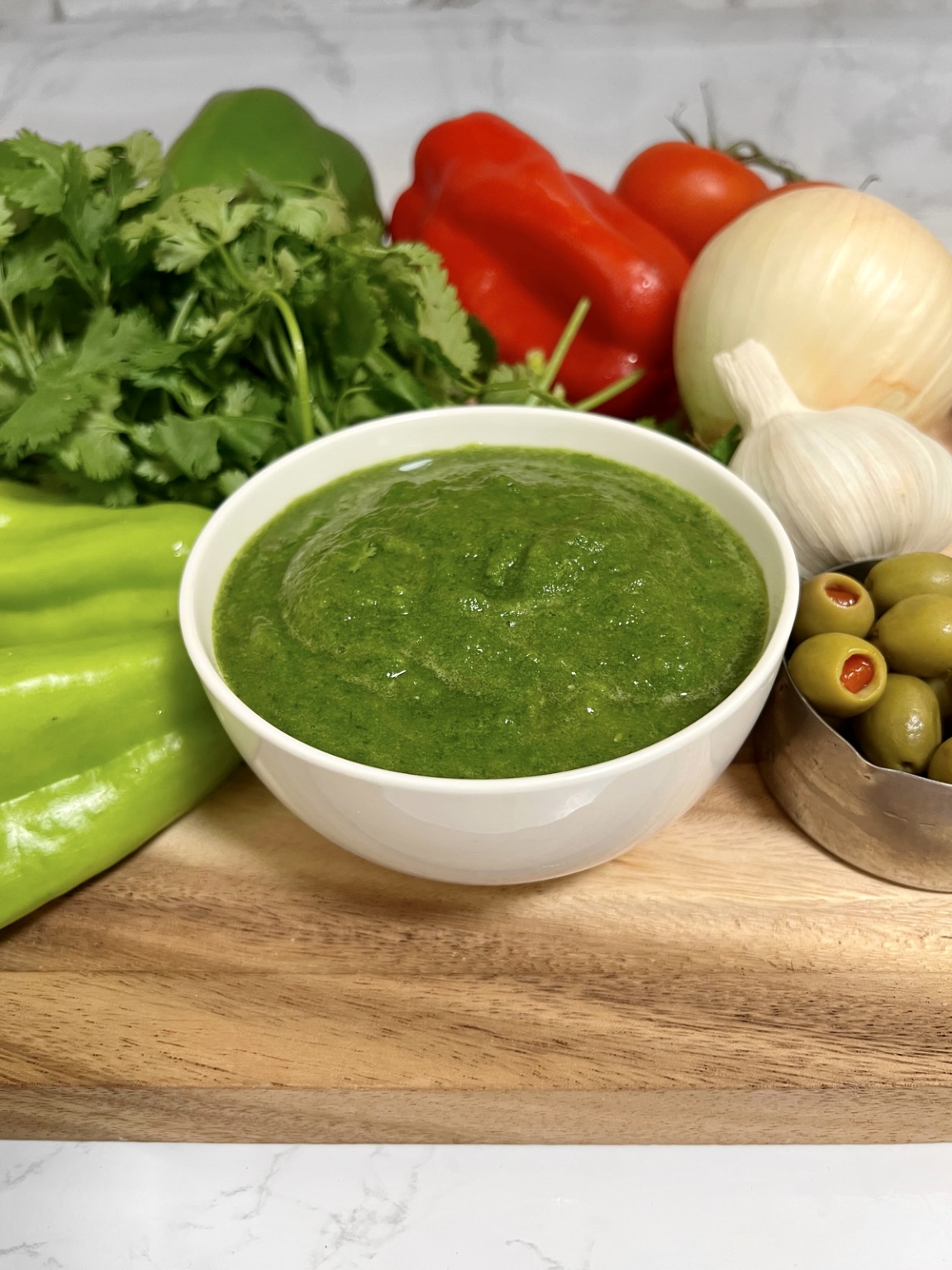 Puerto Rican Sofrito - Made with Sazón