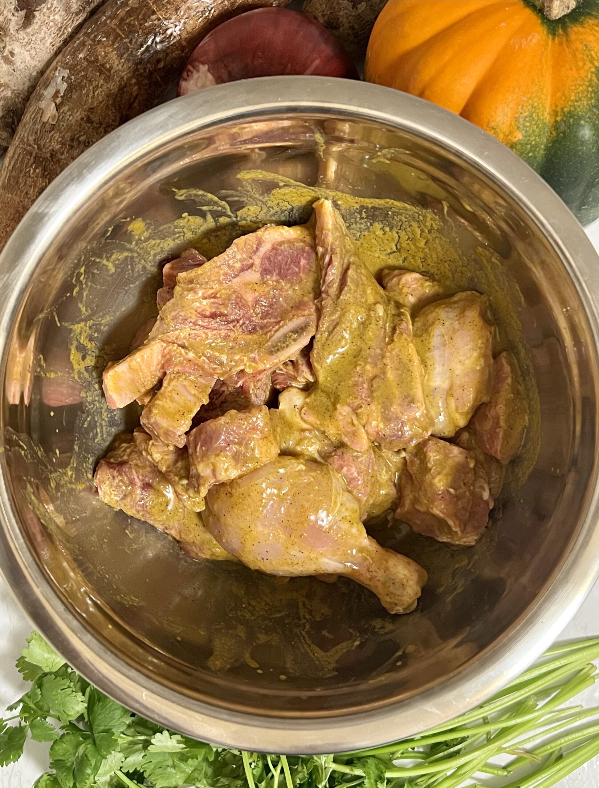 Sancocho (Puerto Rican Meat And Root Vegetables Soup) - Made with Sazón