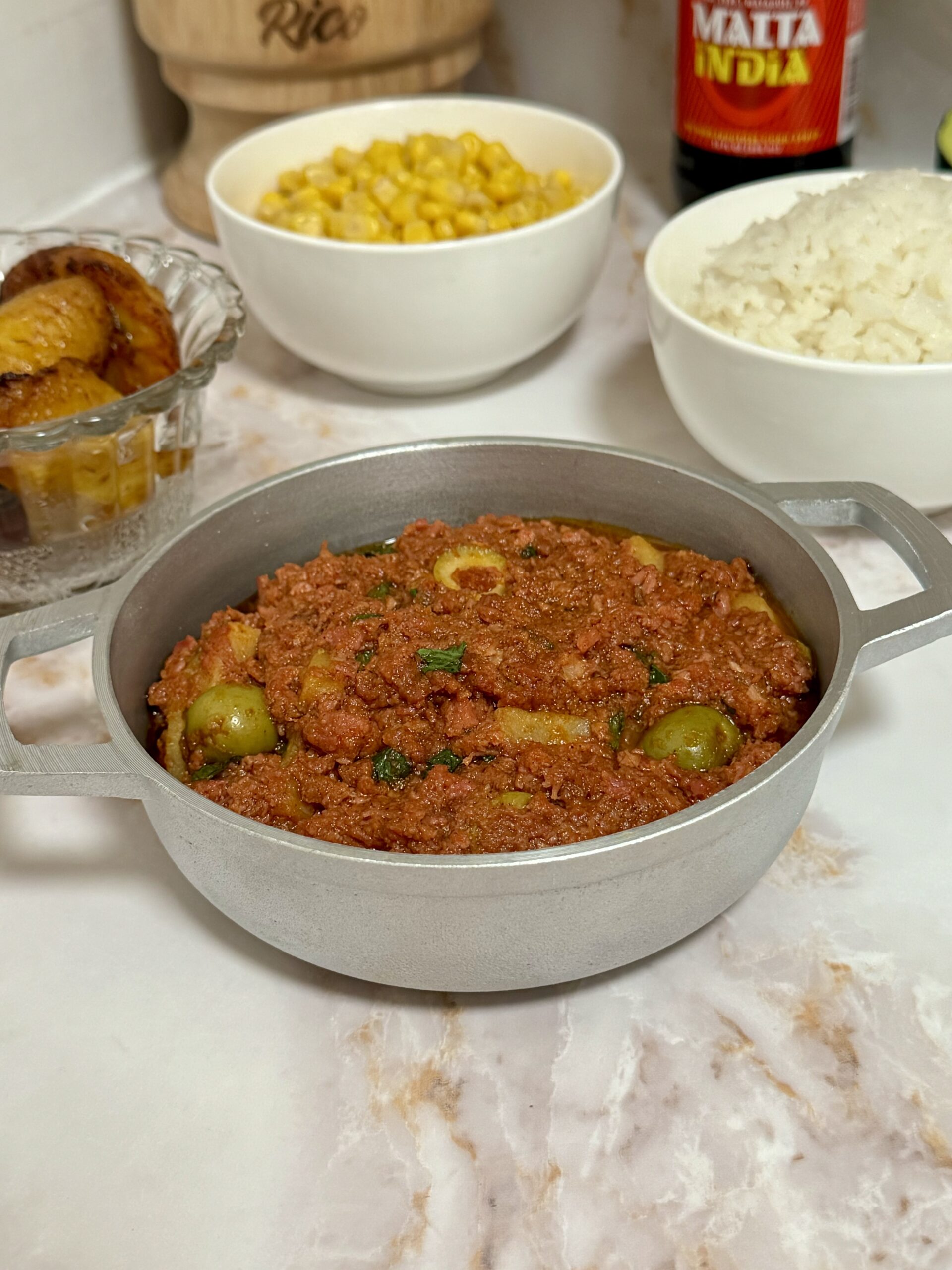 Puerto Rican Corned Beef (Carne Bif) - Made with Sazón