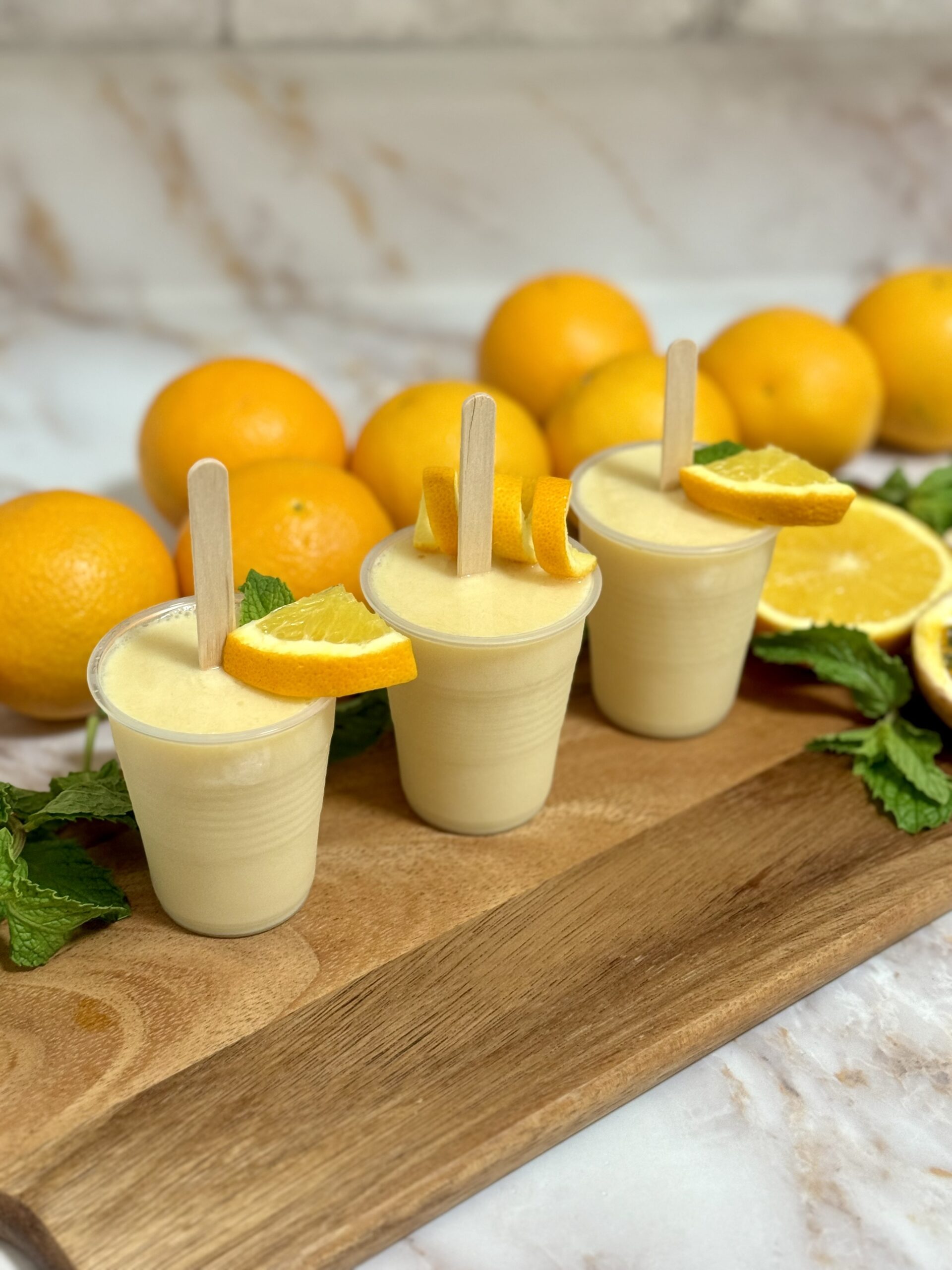 Limber de Morir Soñando (Orange Creamsicle Ice Pops) - Made with Sazón