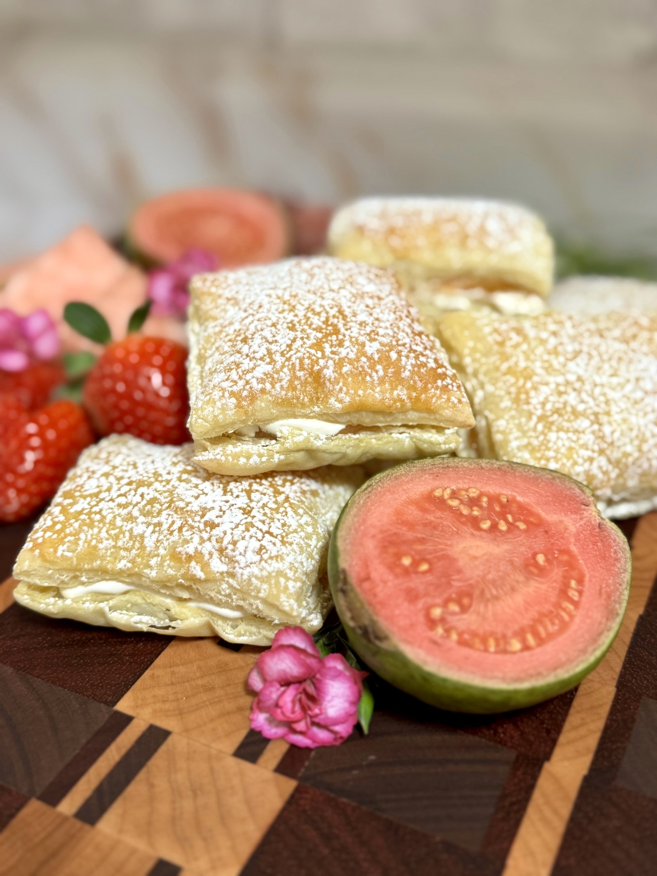 Pastelillos de Guayaba (Puerto Rican Guava Pastries) - Made with Sazón